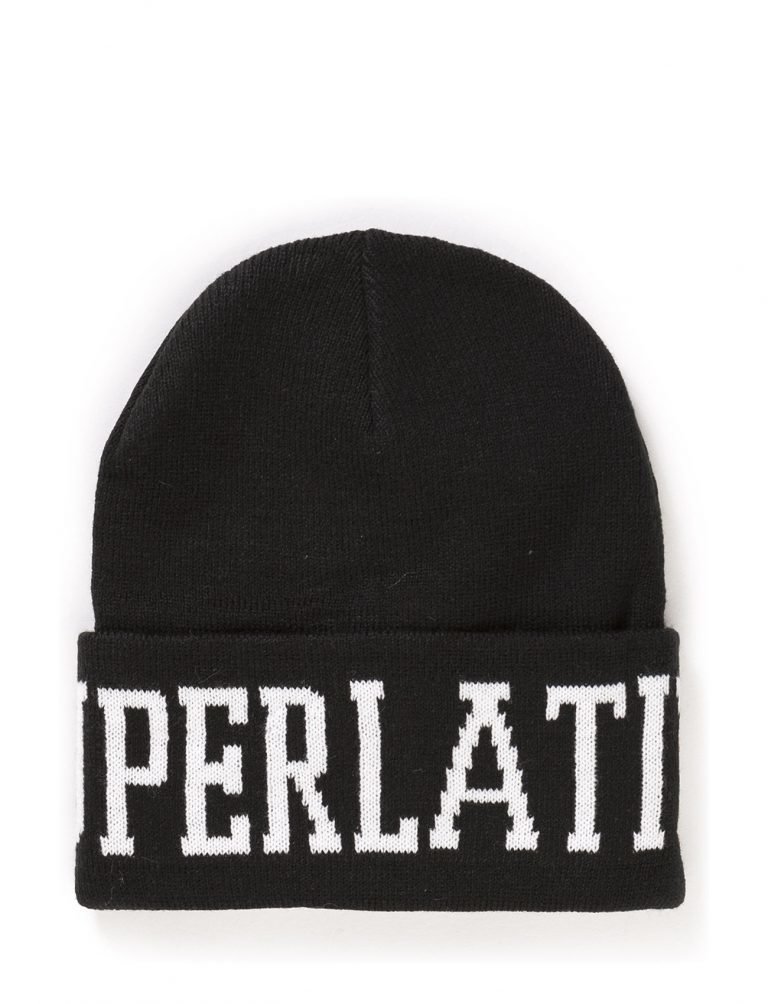 Wesc Puncho Superlative Knitted Beanie Black Pipo - Hattukauppa24.fi